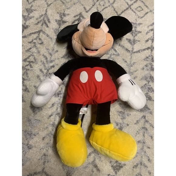 Disney | Toys | Disney Store Mickey Mouse Plush Large Doll 28 Classic ...